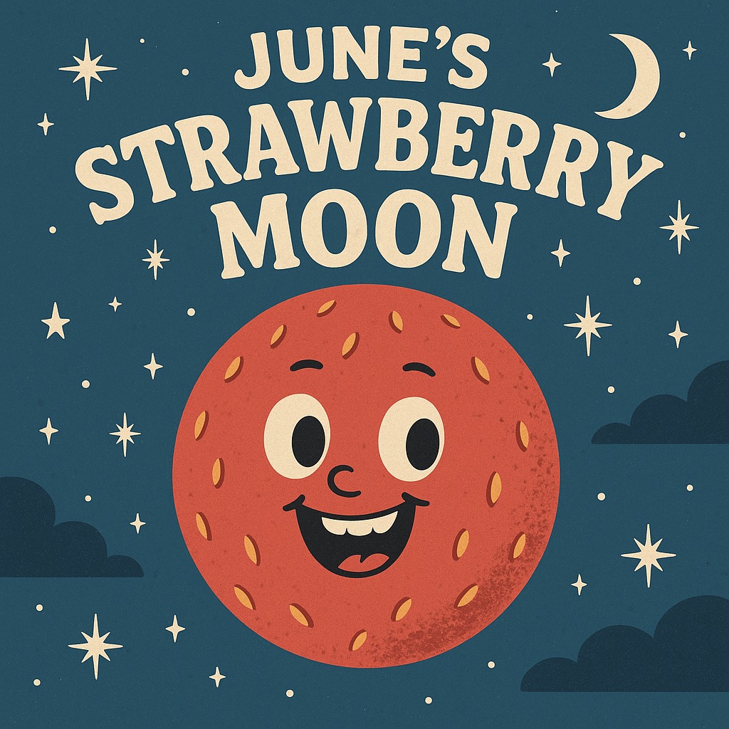 Why June’s Full Moon is Called the Strawberry Moon - Perth Observatory
